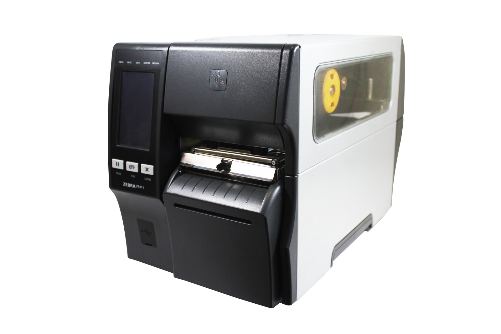 Nowa Zebra ZT411 203DPI, USB, RS232, LAN, BL, GILOTYNA | Drukarki i ...